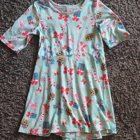 Nickelodeon | Dresses | Nickelodeon Kids Dress With Red And Blue Print ...